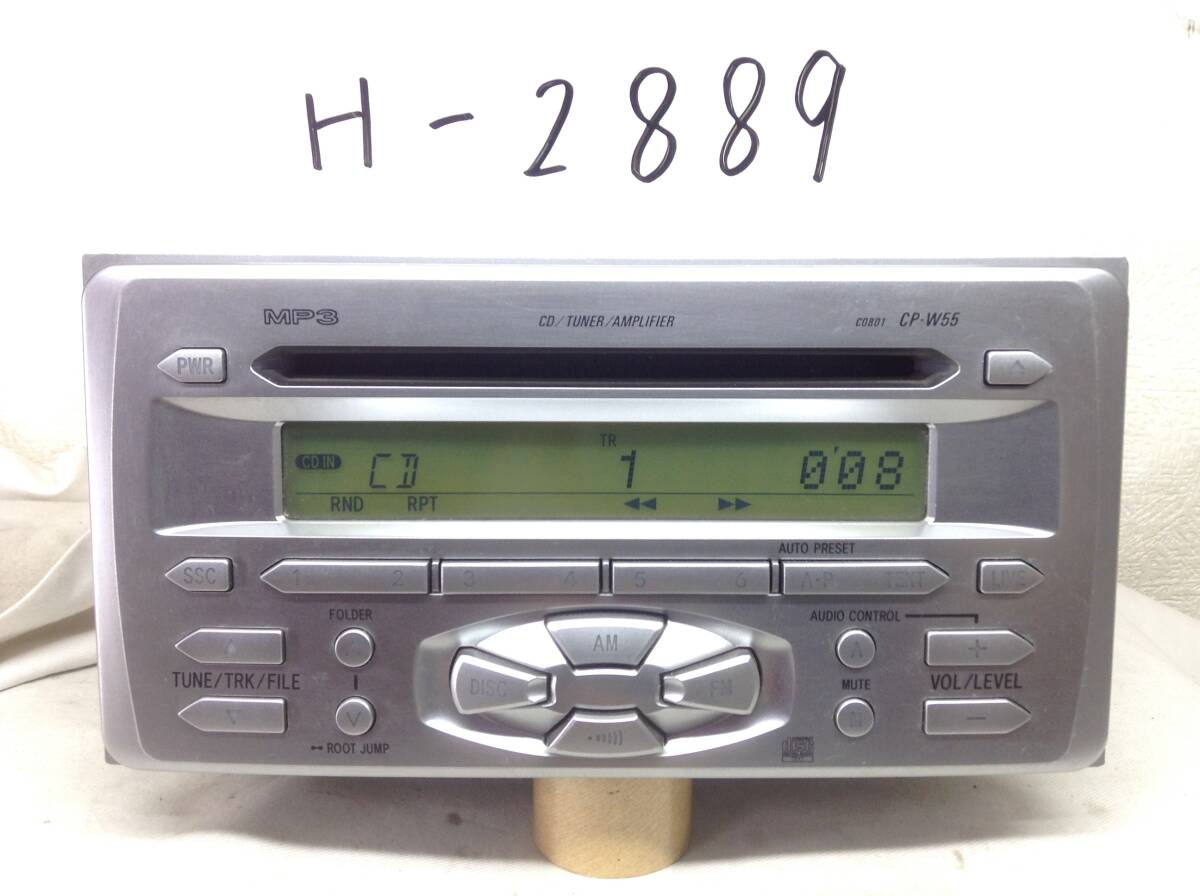 Yahoo!オークション - H-2889 TOYOTA トヨタ 08600-00G80 DEH-M8007ZT ...