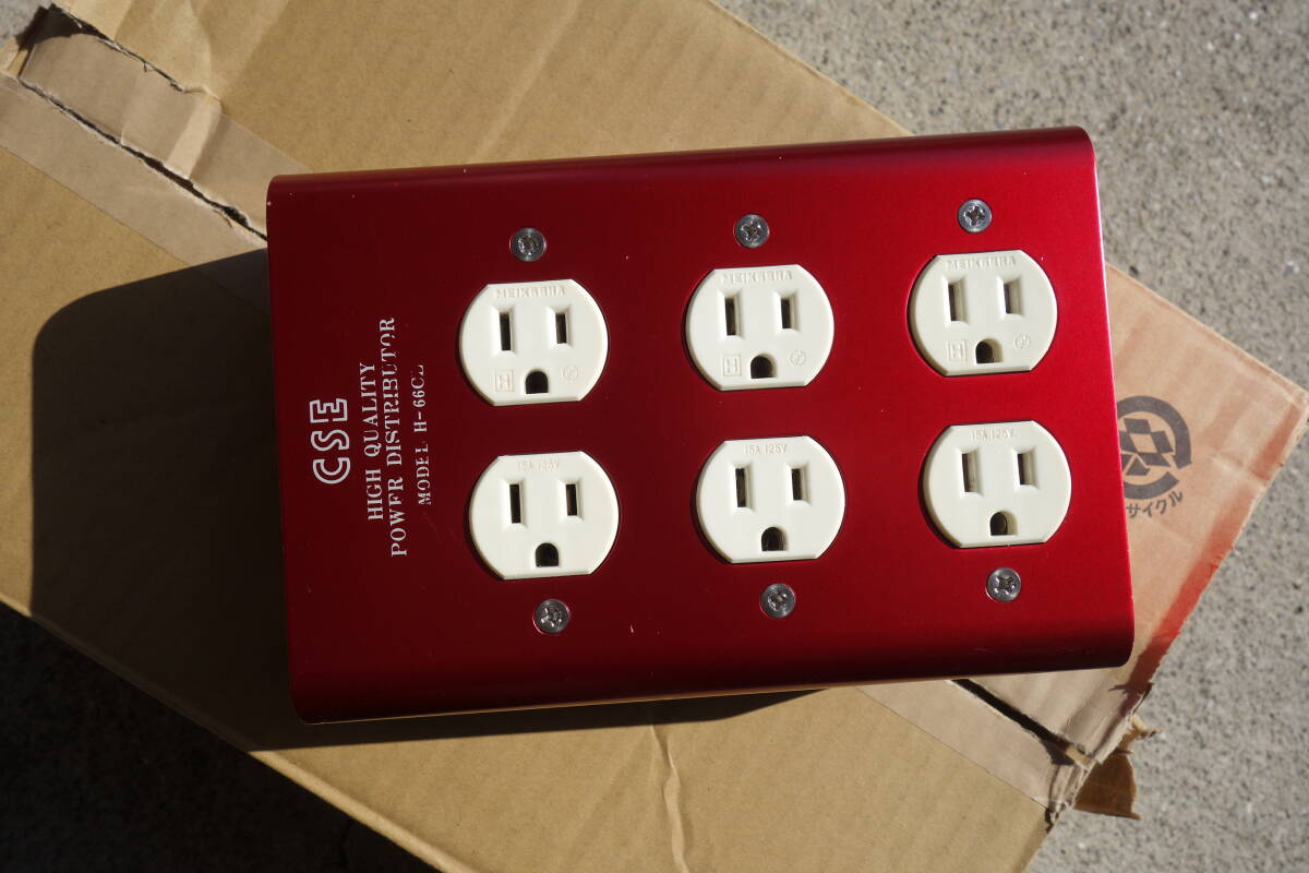Yahoo!オークション - CSE 電源タップ H-66C コンセント BOX