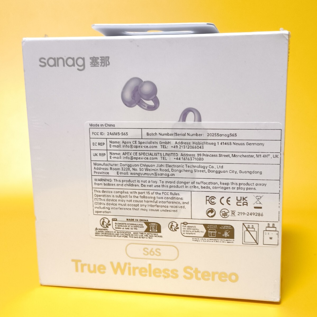 Yahoo!オークション - Sanag S6S オープンイヤー イヤーカフ huawei F...