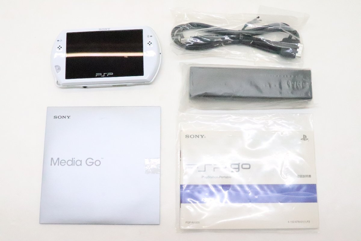 Yahoo!オークション - 25MS PSP go パールホワイト PSP-N1000PW Ver6.3...