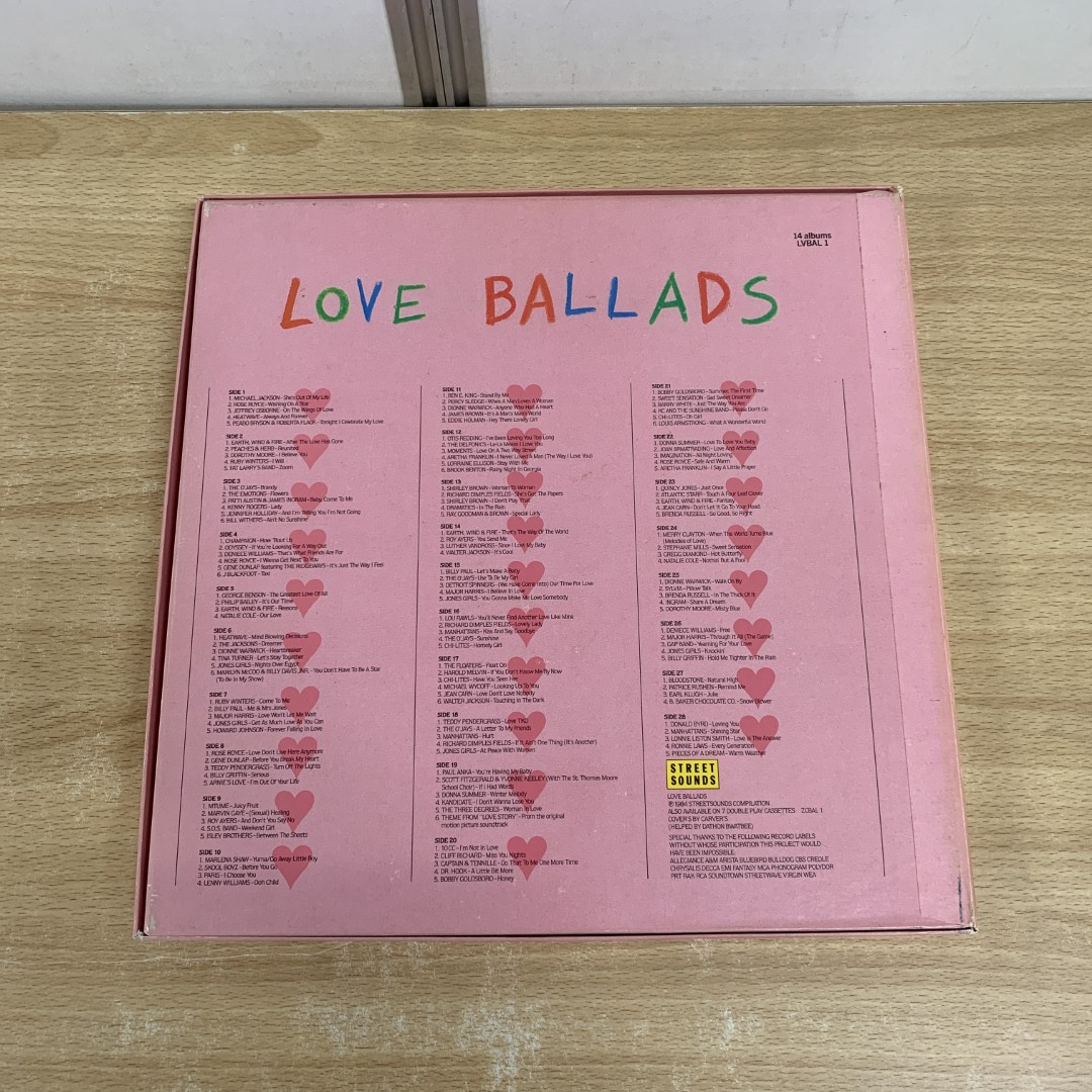Yahoo!オークション - 01)【同梱不可】Various/Love Ballads/オムニバ...