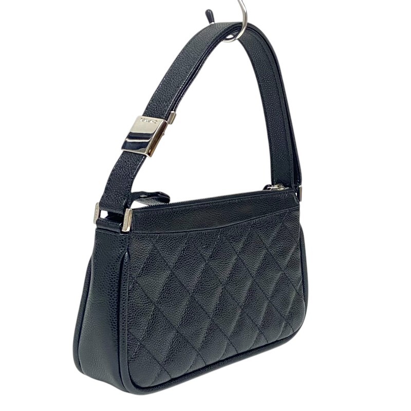 シャネル CHANEL ココマーク ワンショルダーバッグ ブラック シャネル CHANEL ココマーク ワンショルダーバッグ ブラック