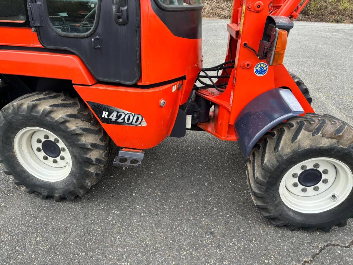 Yahoo!オークション - 長野県発 クボタ ホイールローダー R420D 2153...