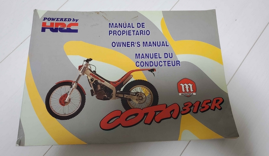 Yahoo!オークション - モンテッサ コタ 315R ホンダ HRC RTL トライア...