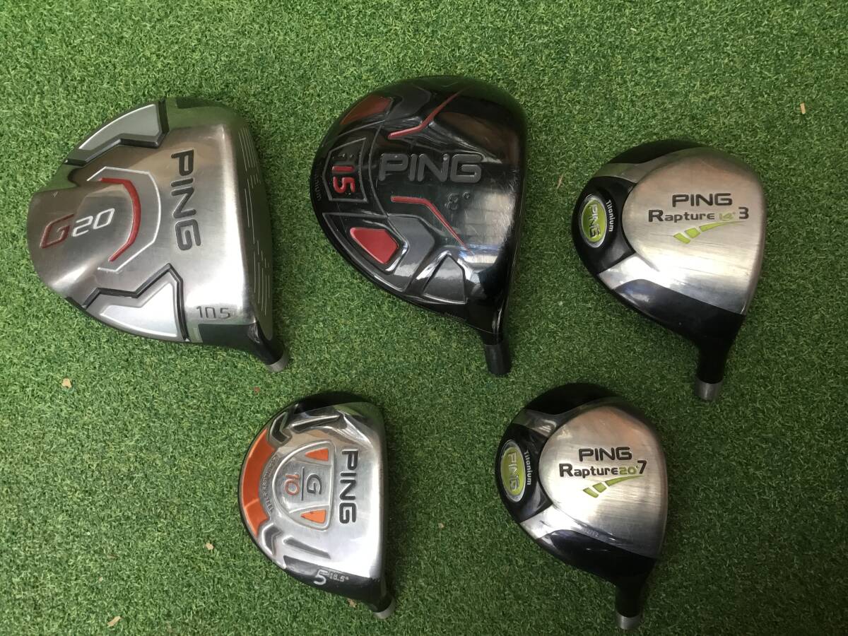 Yahoo!オークション - ping ピン ヘッド単体セット G20 10.5度 i15. 8...