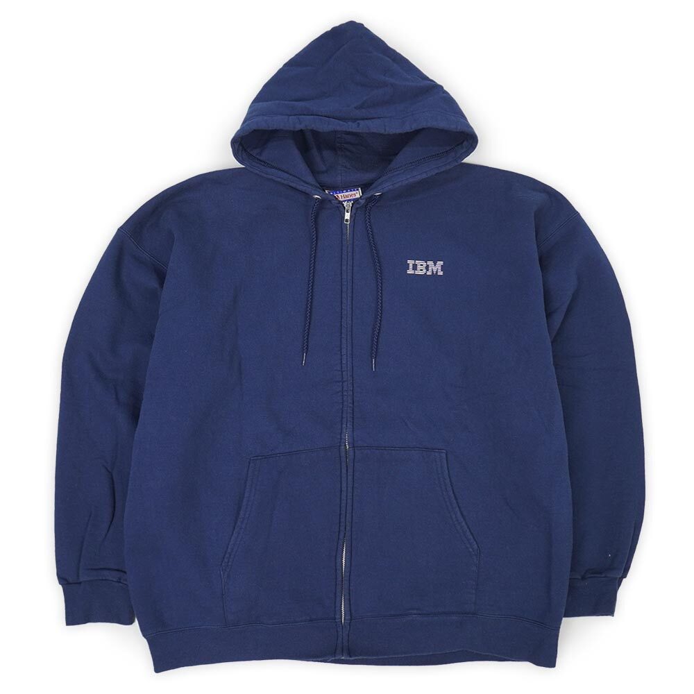 Yahoo!オークション - IBM 00s フルジップ スウェットパーカー 旧タグ ...