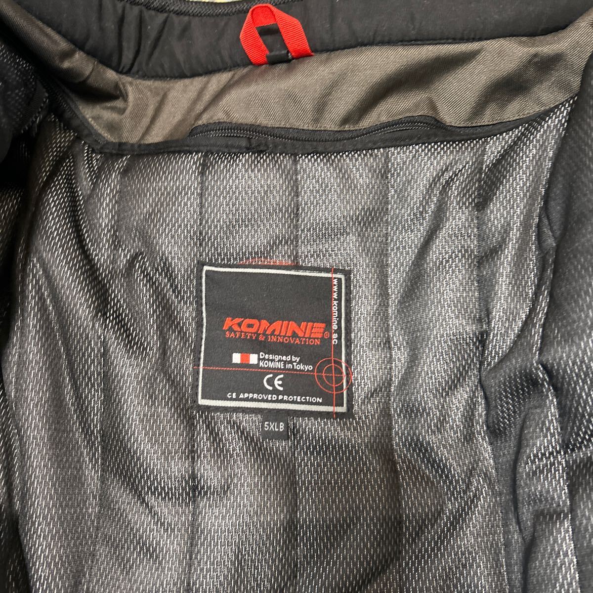 Yahoo!オークション - 新品同様 極美品 KOMINE コミネ バイク用 春秋冬...