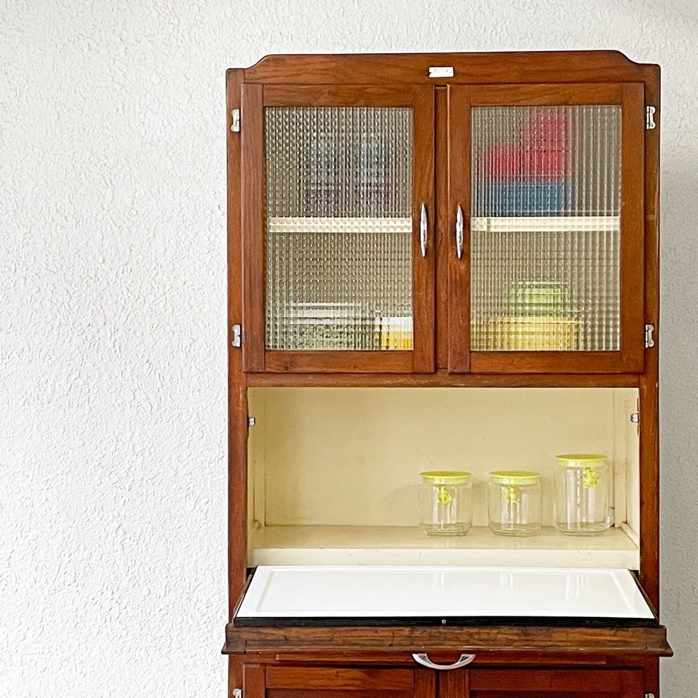 Yahoo!オークション - UKビンテージ TENAX キッチンボード キャビネッ...