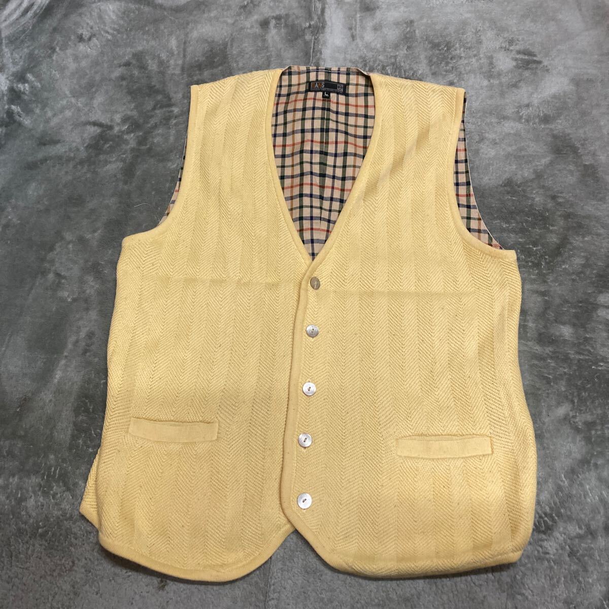 Yahoo!オークション - DAKS LONDON ベスト サイズL