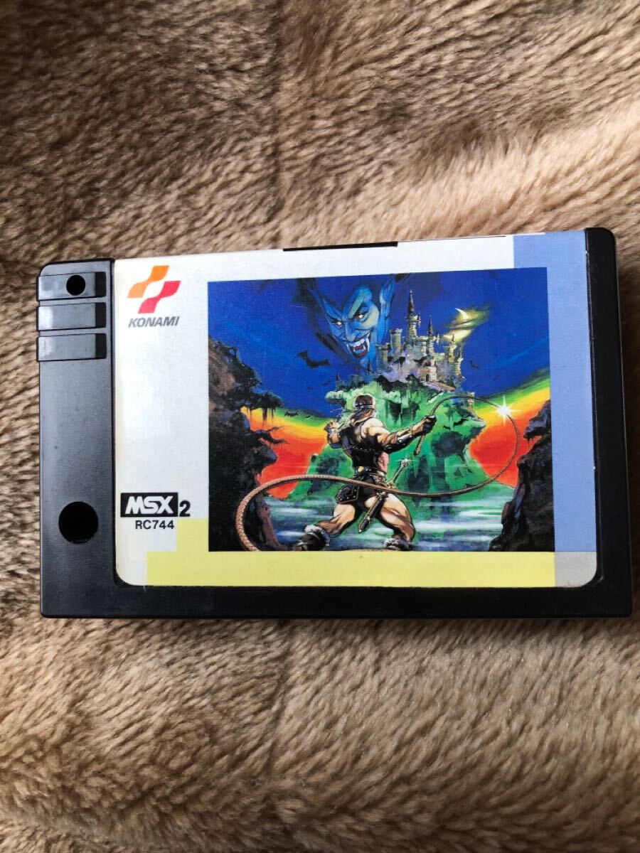 Yahoo!オークション - 動作未確認 カートリッジ ROMソフト MSX2 悪魔城...