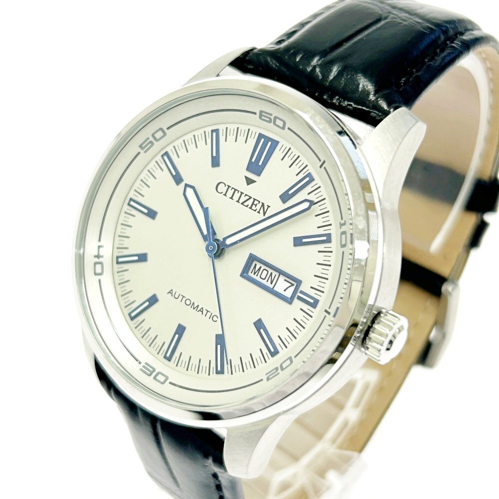 1円スタート CITIZEN シチズン 8200-A5W8G04 SS シルバー文字盤 自動巻き メンズ腕時計 380905(その他)｜売買されたオークション情報、yahooの商品情報を ...