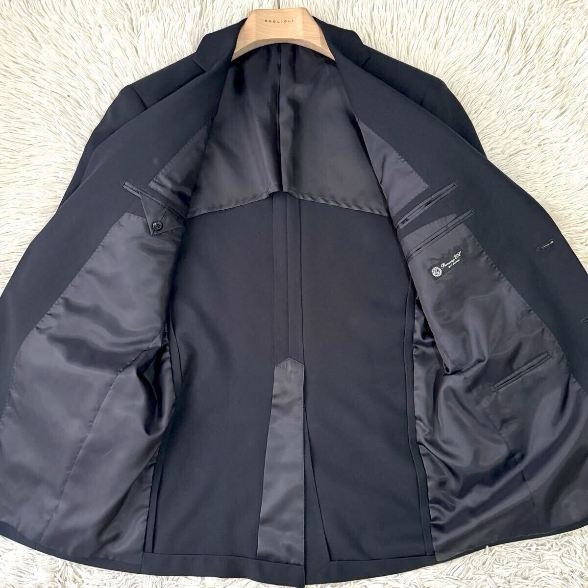 Yahoo!オークション - 未使用級 希少3Lサイズ 【極上の紺ブレ】伸縮性...