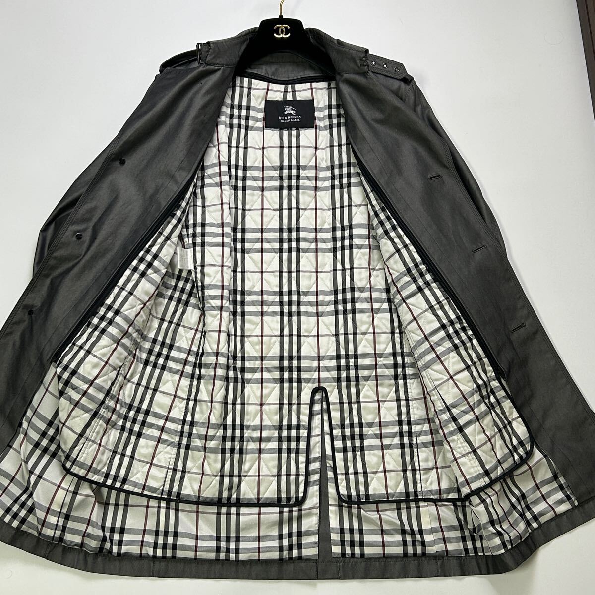 Yahoo!オークション - 美品 Lサイズ バーバリーブラックレーベル BURBE...