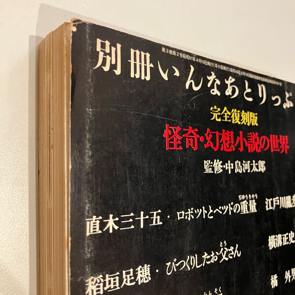 Yahoo!オークション - 250203 別冊いんなあとりっぷ4 完全復刻版「怪奇...