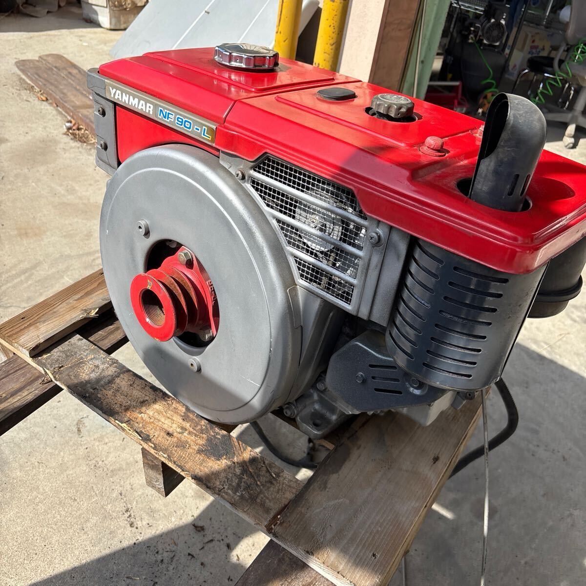 Yahoo!オークション - ヤンマー NF90-L エンジン セル付き 群馬 ディー...