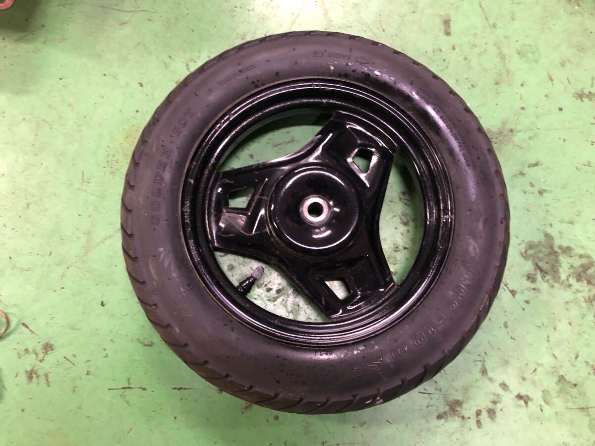 Yahoo!オークション - スーパー ディオ SR 純正 リア ホイール AF27 AF...