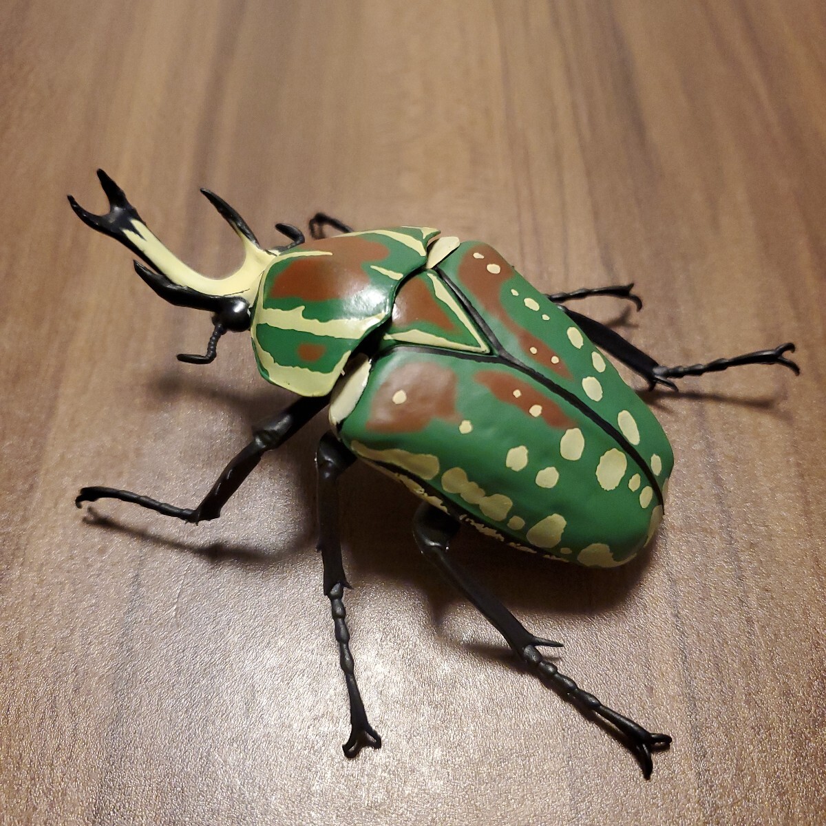 ポリフェムスオオツノカナブン グリーン BANDAI NAMCO いきもの大図鑑 かぶとむし08 ガシャポン カナブン カブトムシ フィギュア(生き物)｜売買されたオークション情報、yahoo ...