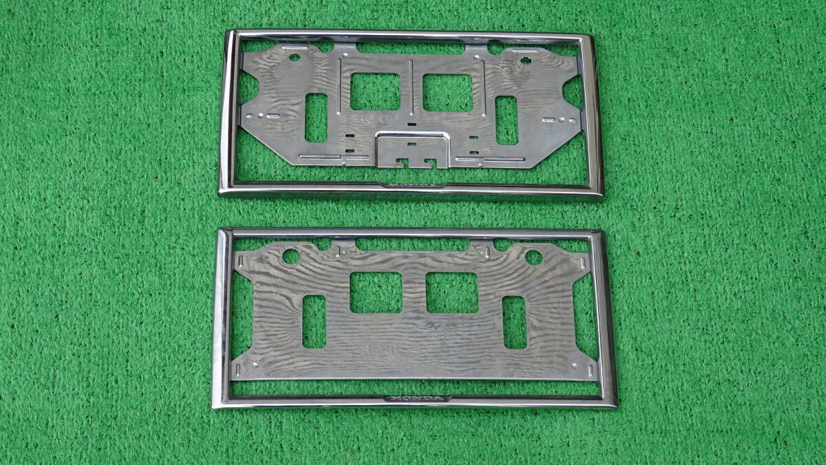 Yahoo!オークション - ホンダ アクセス 純正 ナンバーフレーム ライセ...