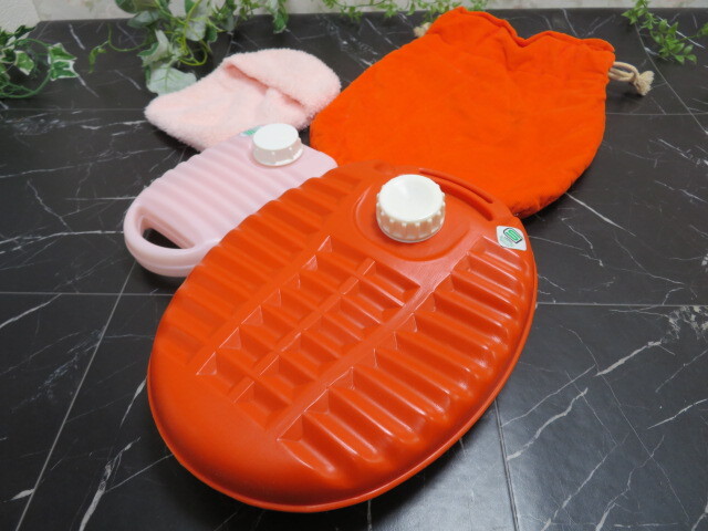 Yahoo!オークション - 【FF481/8】湯たんぽ ゆたんぽ2個セット 全長14/...