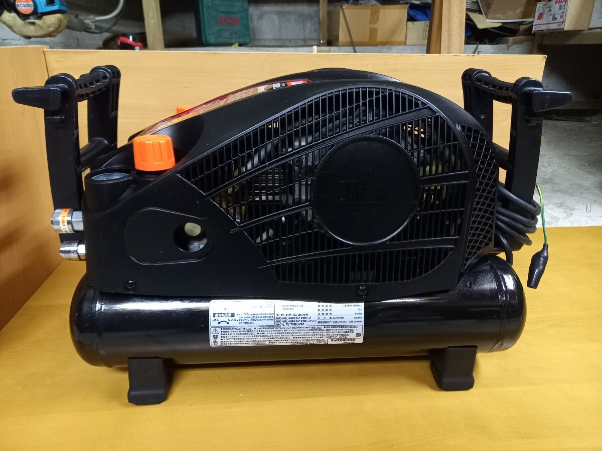 MAX AK-HH1270E2 高圧 エアーコンプレッサー(コンプレッサー)｜売買されたオークション情報、yahooの商品情報をアーカイブ公開 - オークファン（aucfan.com）