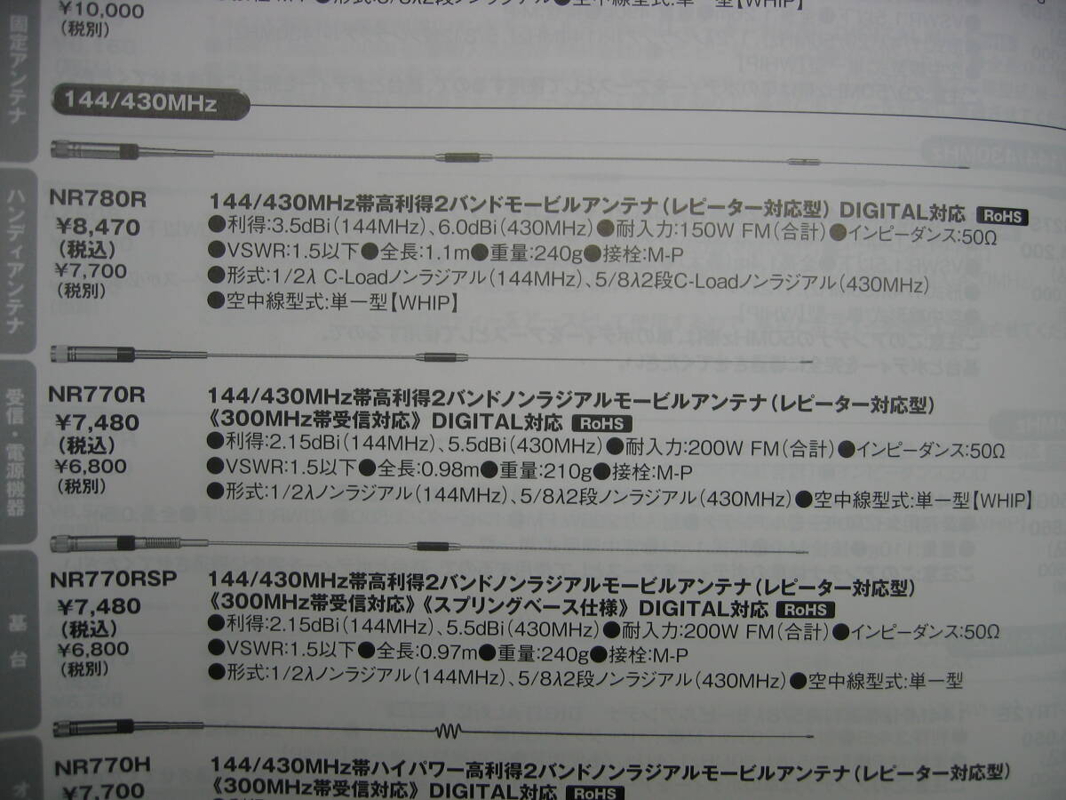 Yahoo!オークション - 第一電波工業DIAMONDダイヤモンド144/430MHz帯高...