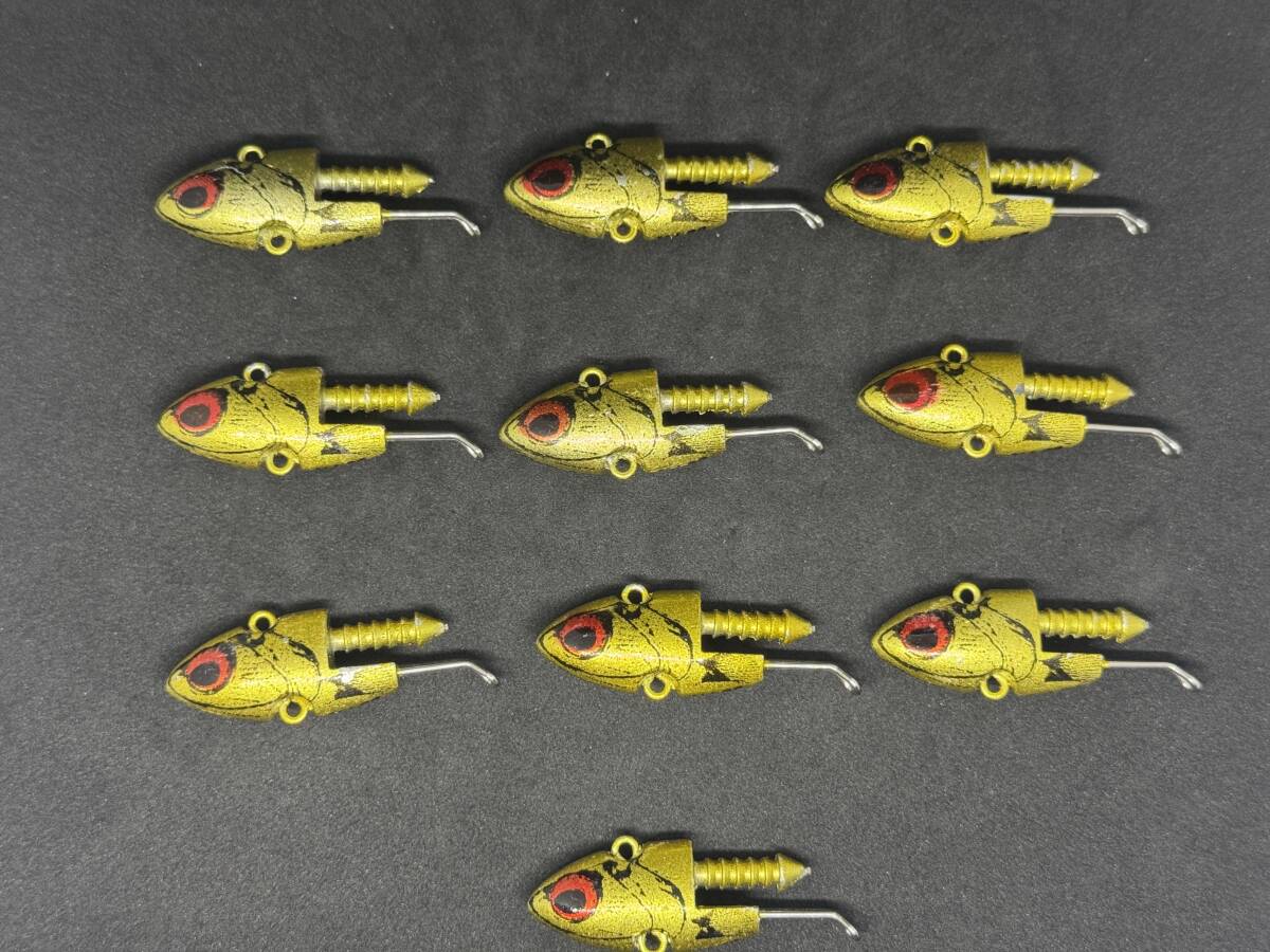 キズあり VJ22 Gold head COREMAN VJ-22 コアマン バイブレーションジグヘッド ゴールドヘッド 10個セット 品 ヘッドのみ(バイブレーション)｜売買された ...