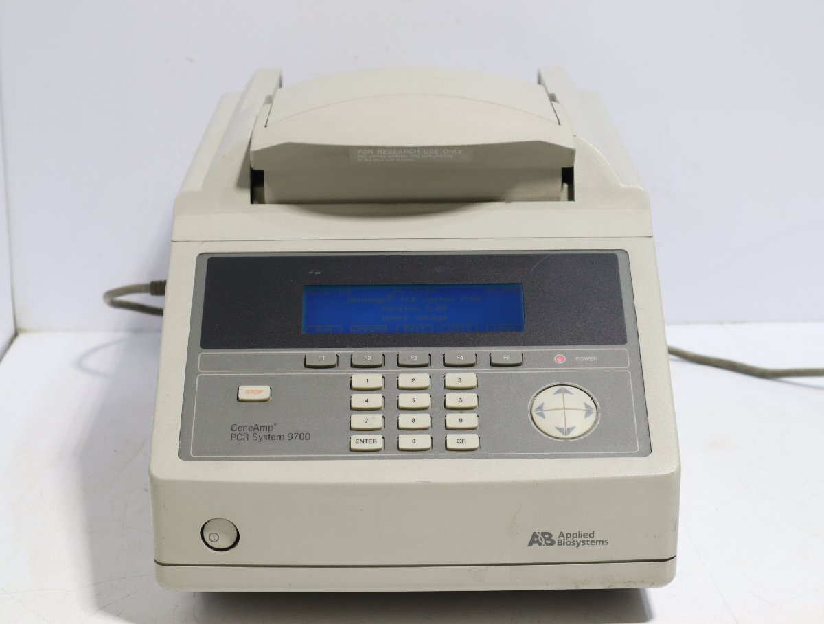 140 A&B applied biosystems GeneAmp PCR System 9700 サーマルサイクラー 100V 3K-529(測定器)｜売買されたオークション情報 ...