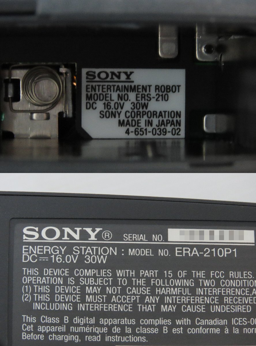 Yahoo!オークション - 100 SONY アイボ AIBO ERS-210／ERA-210P1 本体...