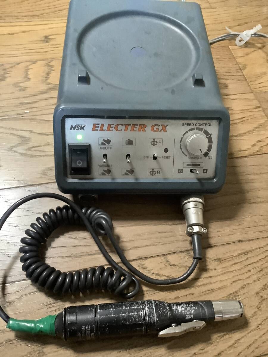 Yahoo!オークション - NSK ナカニシ ELECTER GX NE22E 精密グラインダ...