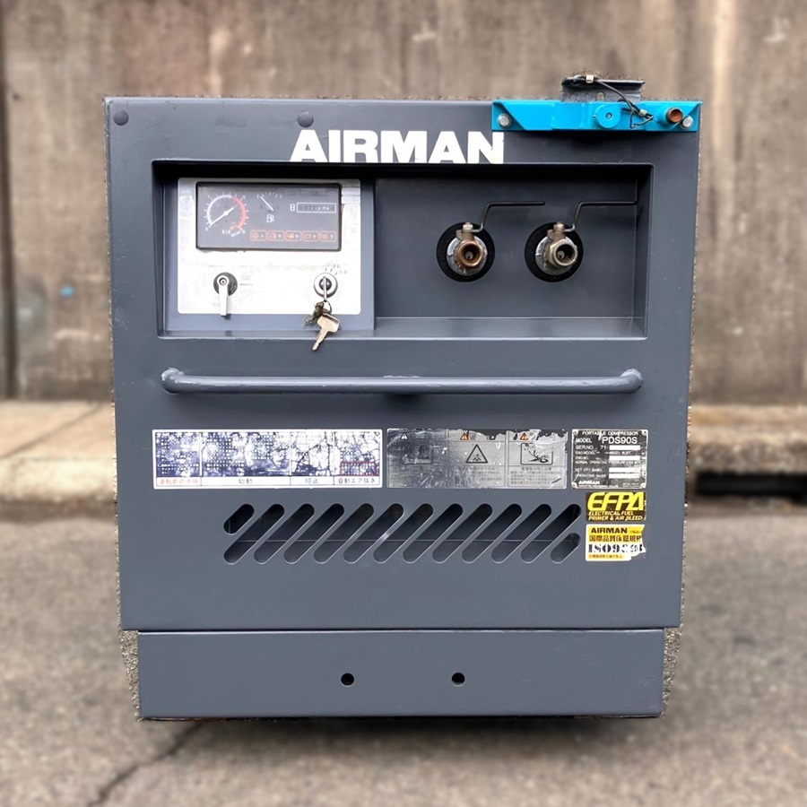 AIRMAN/北越工業/エアマン PDS90S ディーゼルエンジンコンプレッサー 25馬力(コンプレッサー)｜売買されたオークション情報、yahooの商品情報をアーカイブ公開 - オークファン ...