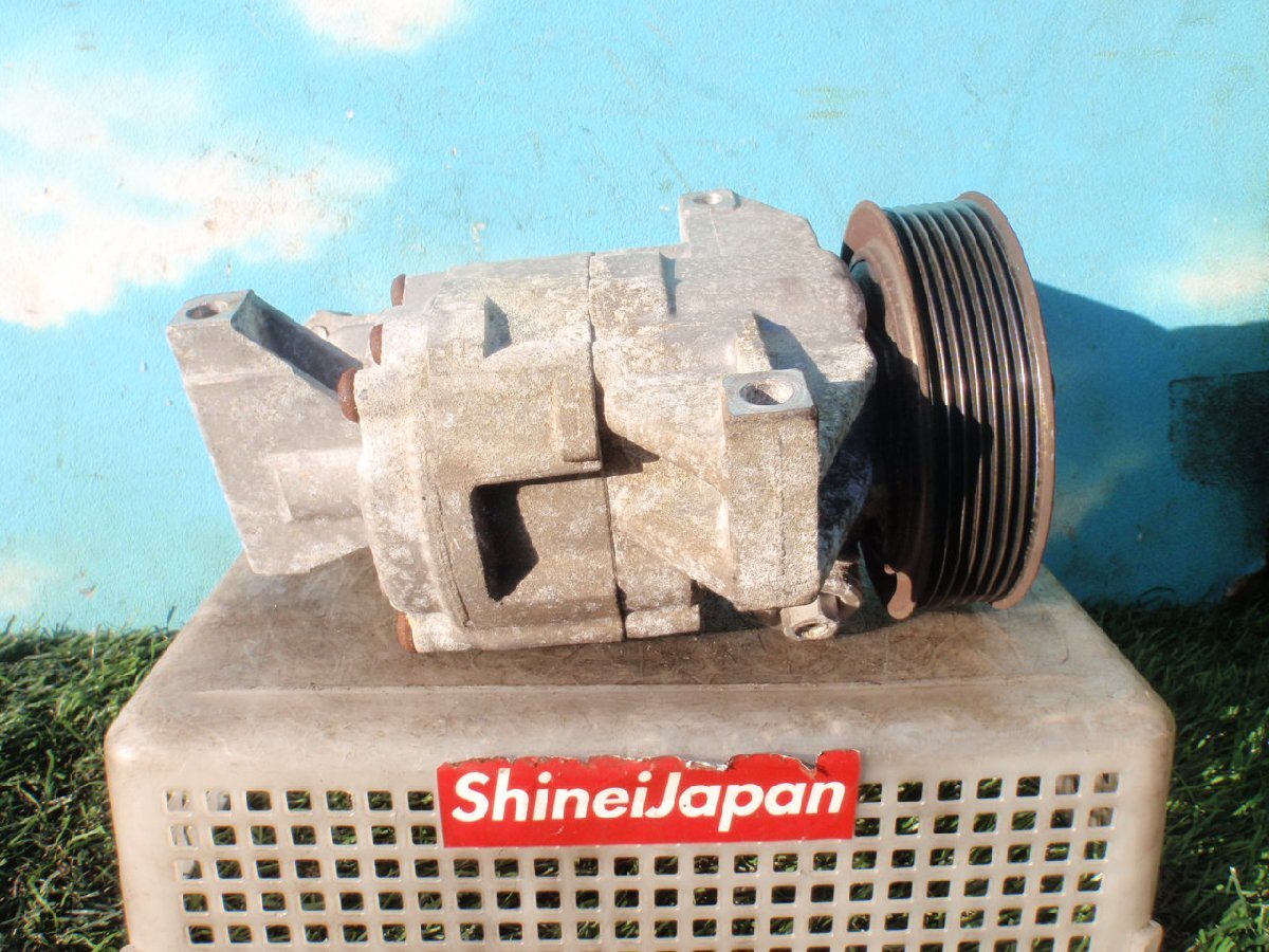 Yahoo!オークション - NE11 E11 日産 ノート エアコン コンプレッサー...