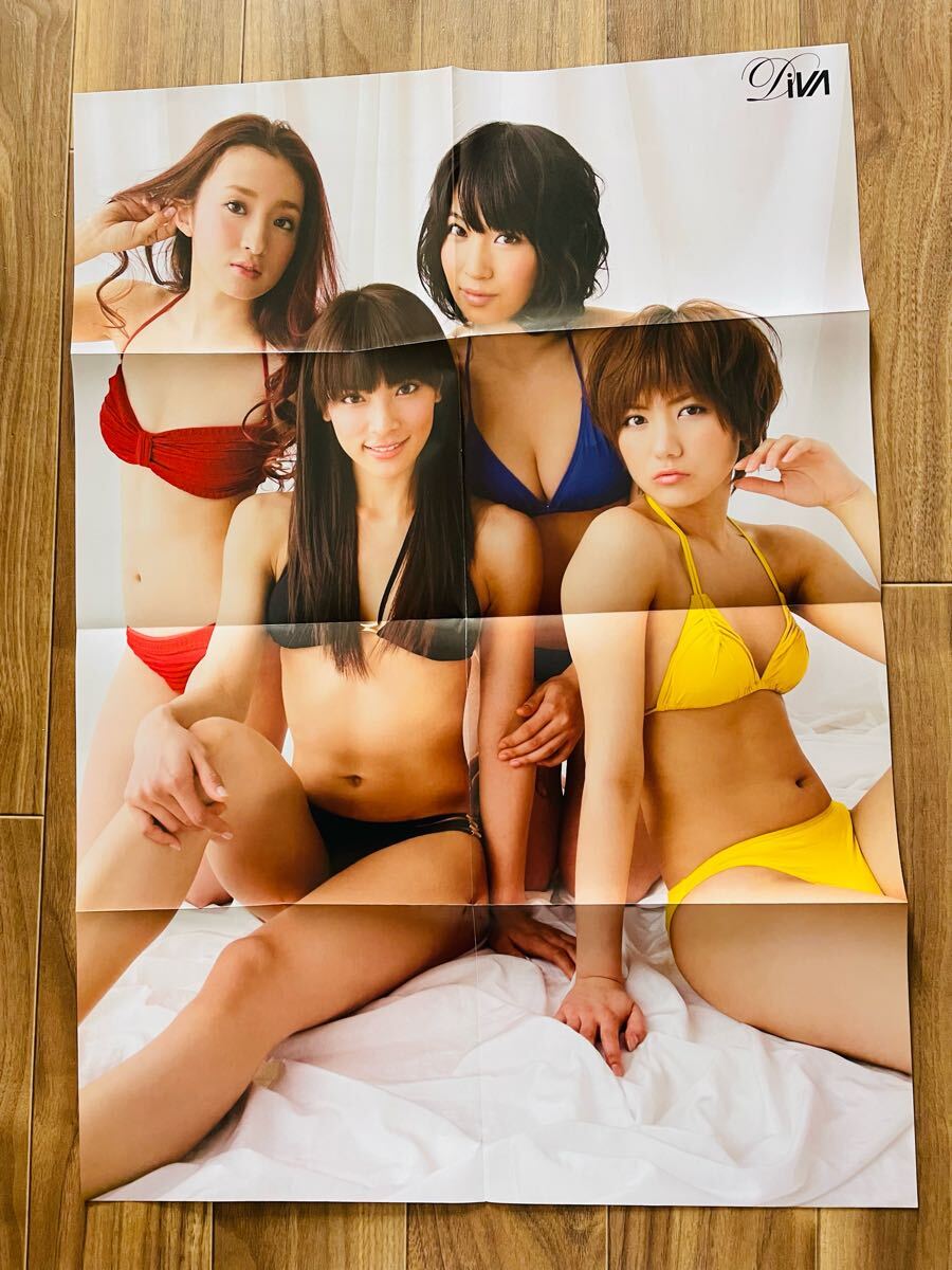 Yahoo!オークション - DiVA FLASH 付録 両面ポスター AKB48 秋元才加 ...