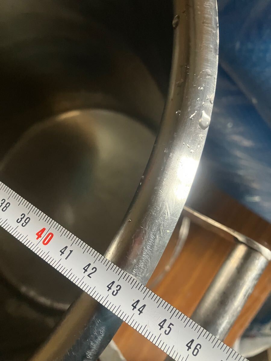 Yahoo!オークション - 大サイズ 約55リットル ステンレス寸胴 外径44c...