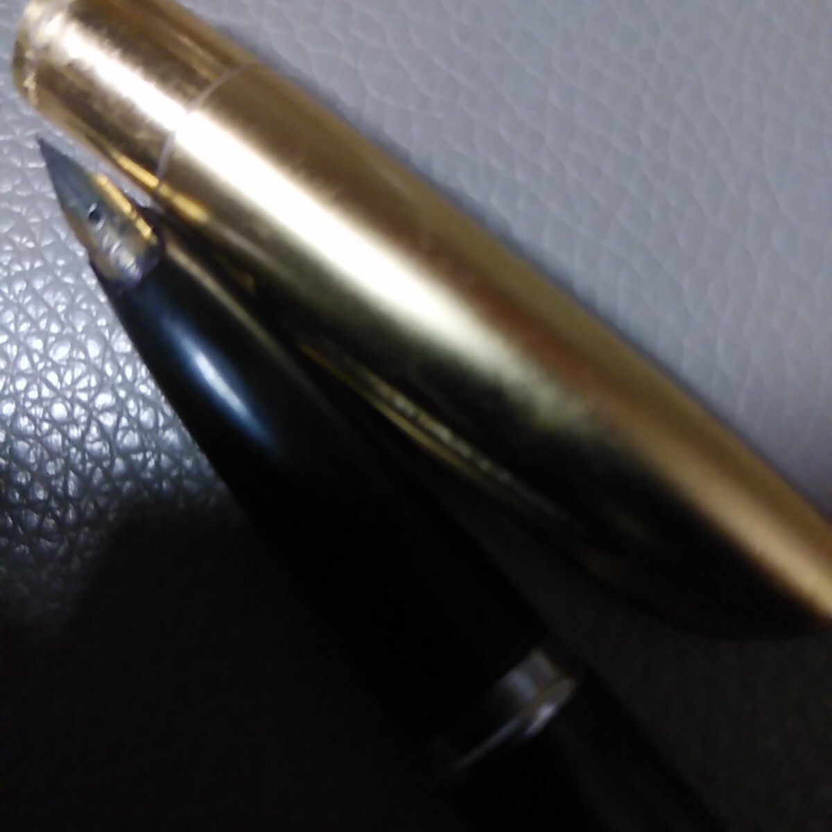 Yahoo!オークション - PLATINUM 万年筆 ペン先14金 K14 SHINE GOLD HON...