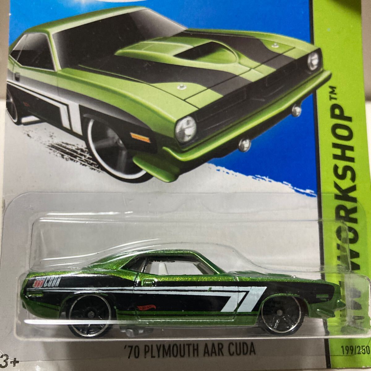 Yahoo!オークション - Hot Wheels '70 PLYMOUTH AAR CUDA HW WORKSHOP