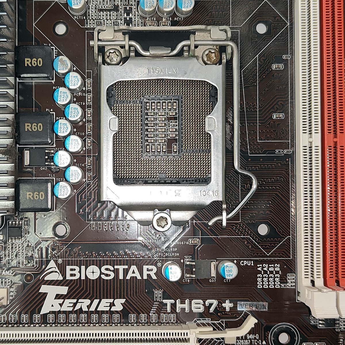 Yahoo!オークション - BIOSTAR TH67+ (intel Core 第2世代) MicroATX ...