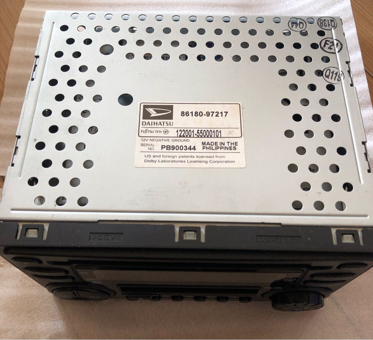 Yahoo!オークション - ダイハツ コペン L880K 純正 CD/MD オーディオデ...