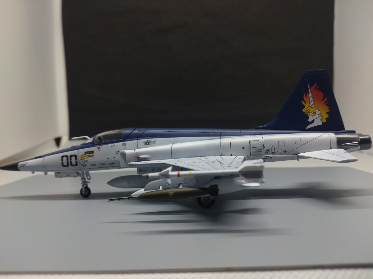 Yahoo!オークション - エリア88 1/72 F-5E タイガーⅱ 風間機 塗装済み...