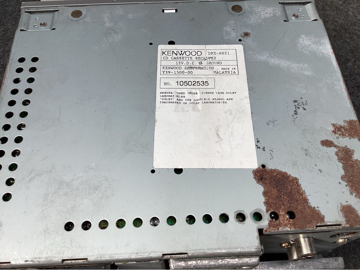 Yahoo!オークション - KENWOOD ケンウッド DPX-4021 2DIN カーステレオ...