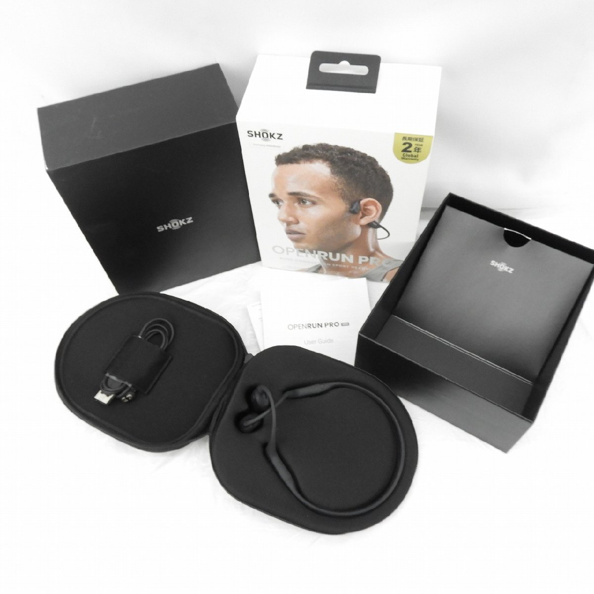 Yahoo!オークション - 1円～Shokz ショックス ワイヤレス骨伝導イヤホ...