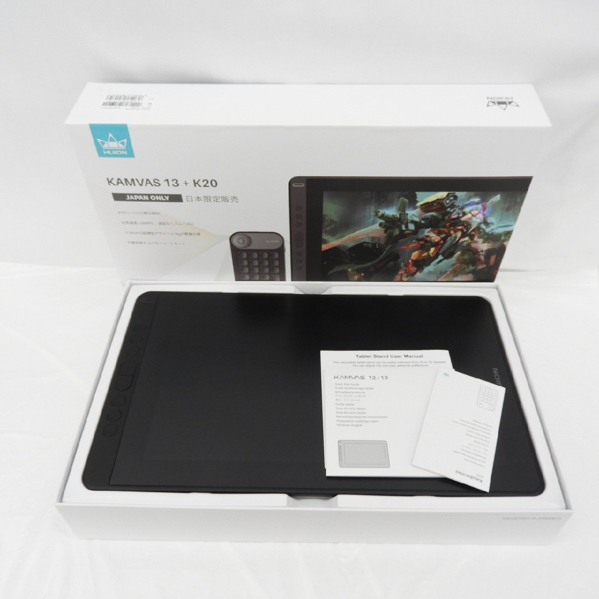 Yahoo!オークション - 【美品】Huion フイオン 液晶ペンタブレット 13....