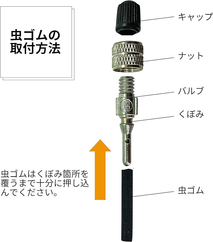 Yahoo!オークション - 虫ゴムセット② （ムシゴム x6 キャップ x2）