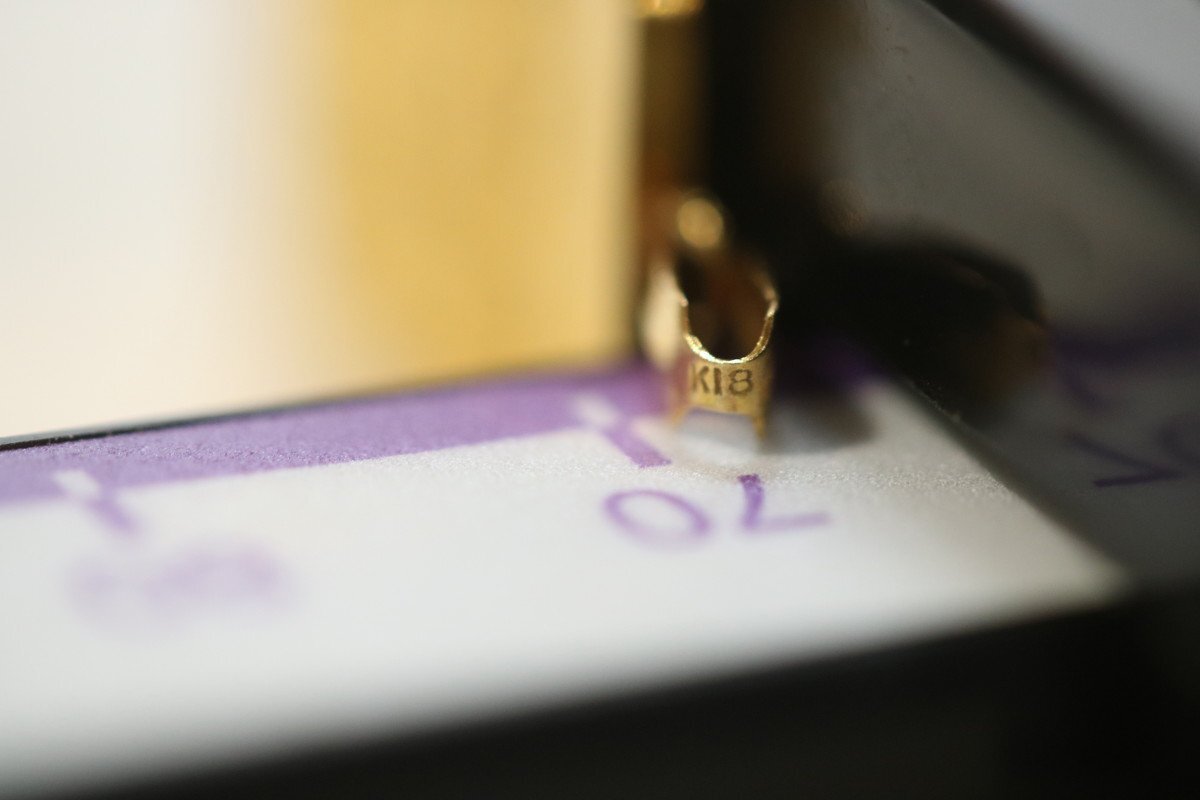 Yahoo!オークション - T740 純金プレート 5g K18金具 田中貴金属 ゴー...