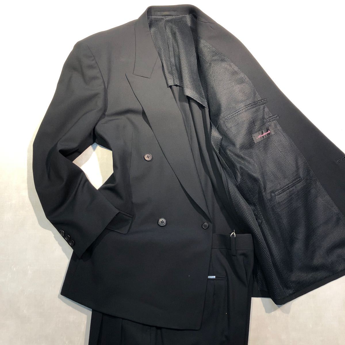 Yahoo!オークション - 新品【サイズAB5 M Kanebo 礼服】4Bダブルフォー...