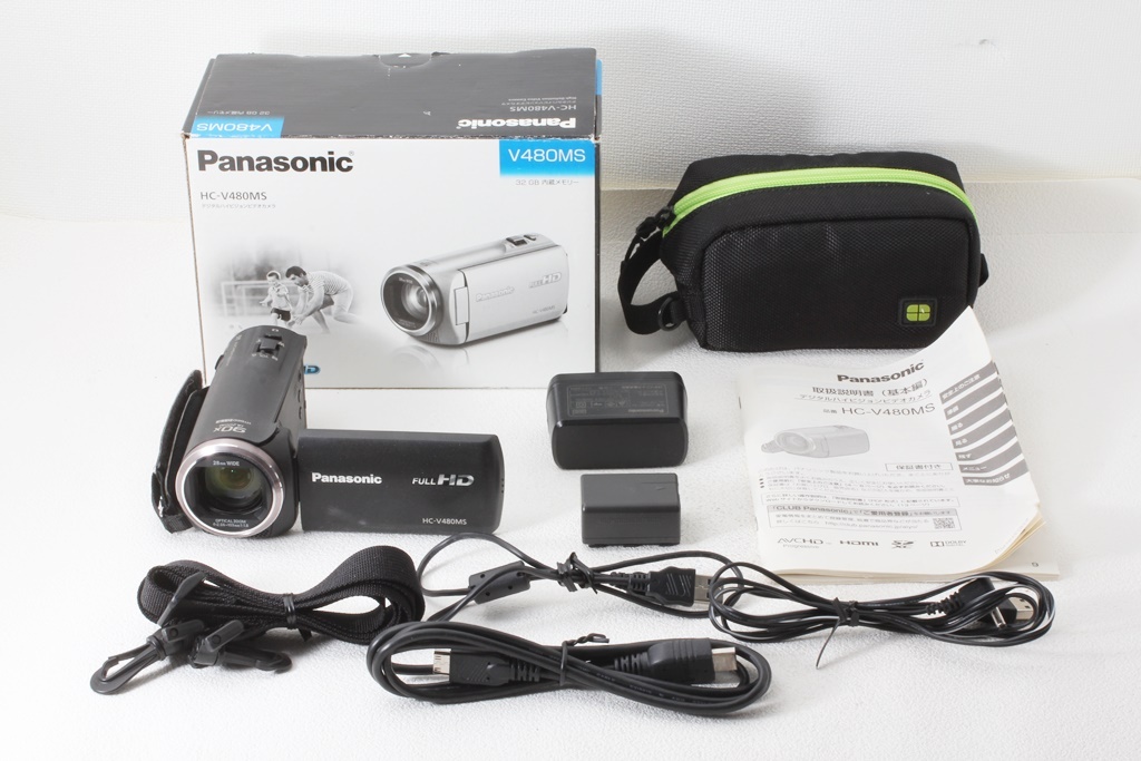 Yahoo!オークション - ジャンク品 Panasonicパナソニック HC-V480MS ビ...