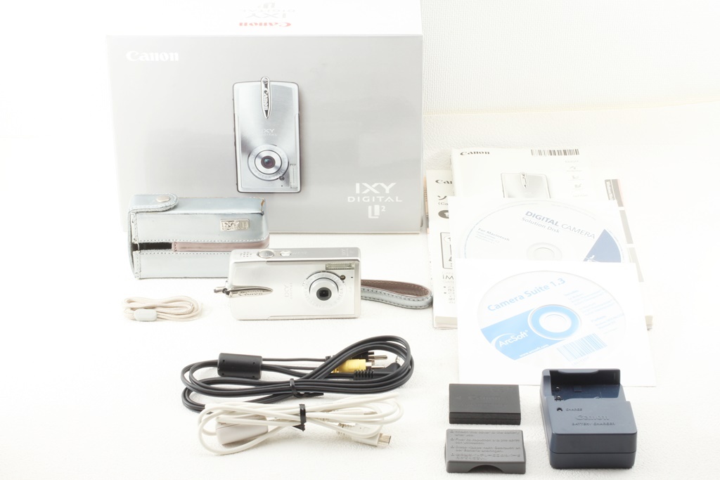 Yahoo!オークション - 美品 Canonキヤノン IXY DIGITAL L2 コンデジ/A4...