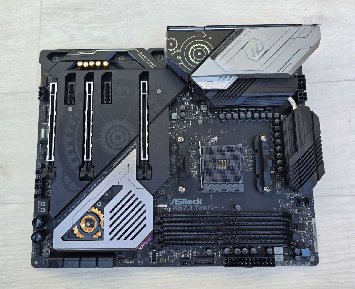 ASRock X570 Taichi IOパネル一体型 Socket AM4 ATXマザーボード RYZEN5000シリーズ対応(PC/AT互換機)｜売買されたオークション情報、yahooの ...