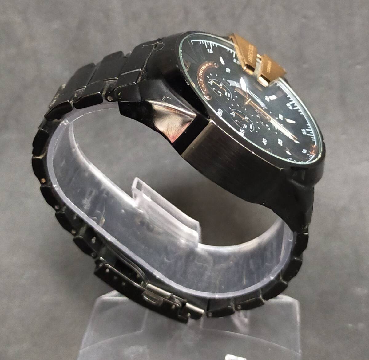 Yahoo!オークション - 腕時計 DIESEL MEGA CHIEF DZ-4309 クォーツ 稼...