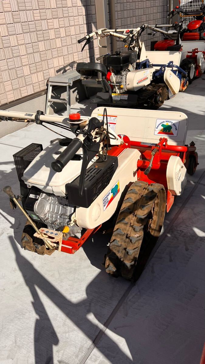 Yahoo!オークション - 埼玉発 オーレック 草刈機(歩行型) ハンマーナイ...