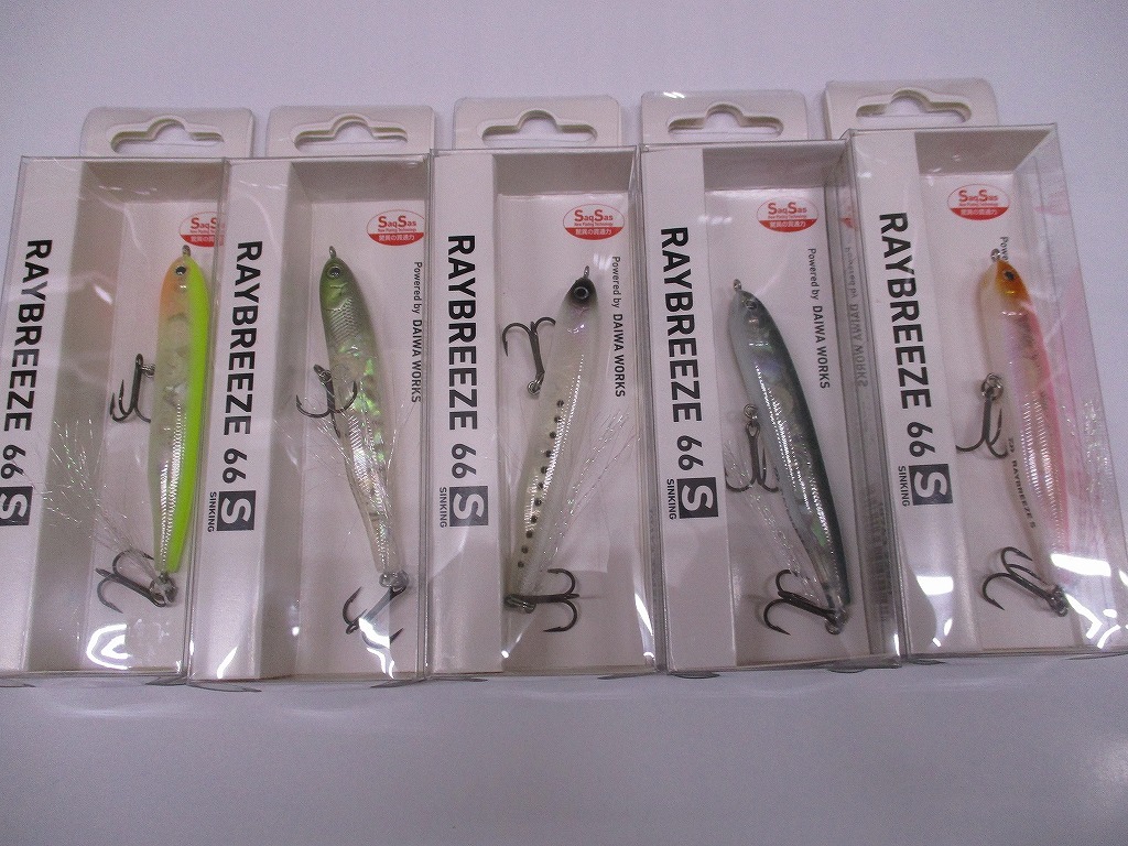 Yahoo!オークション - ダイワ レイブリーズ 66S 5色セット